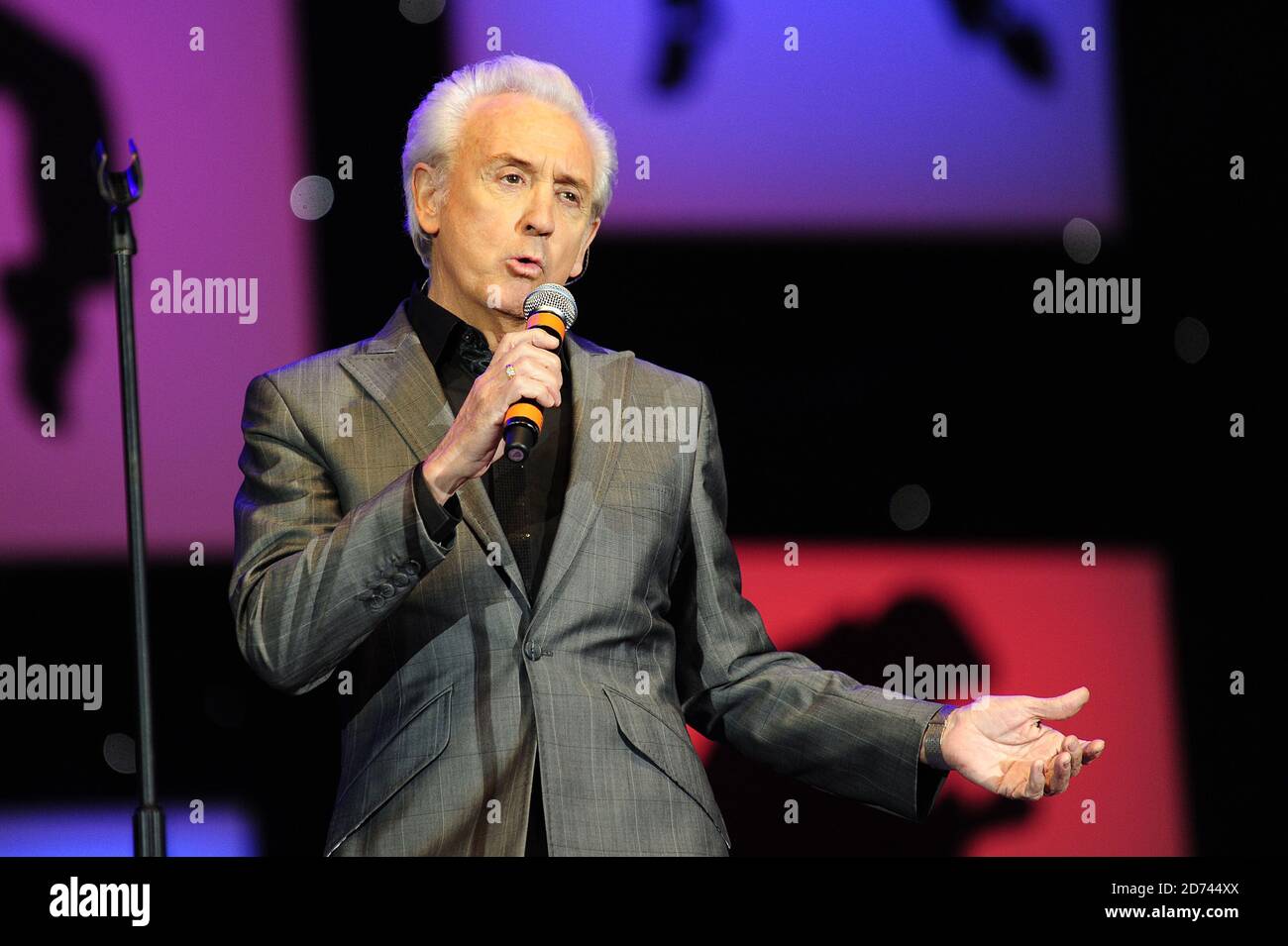 Tony Christie performing at the BBC Radio 2 Elvis Forever concert in ...