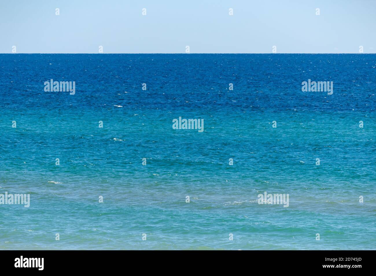 azure sea, skyline Stock Photo - Alamy