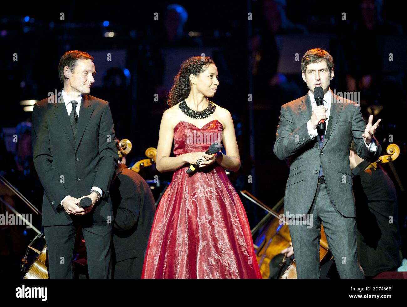 (l-r) Presenters Mark Forrest, Margherita Taylor and Jamie Crick on ...