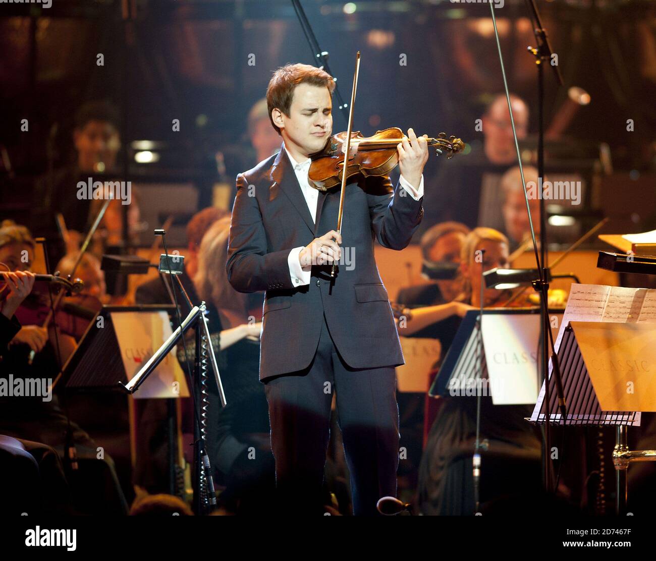 Violinist Jack Liebeck performs with the Royal Liverpool Philharmonic ...