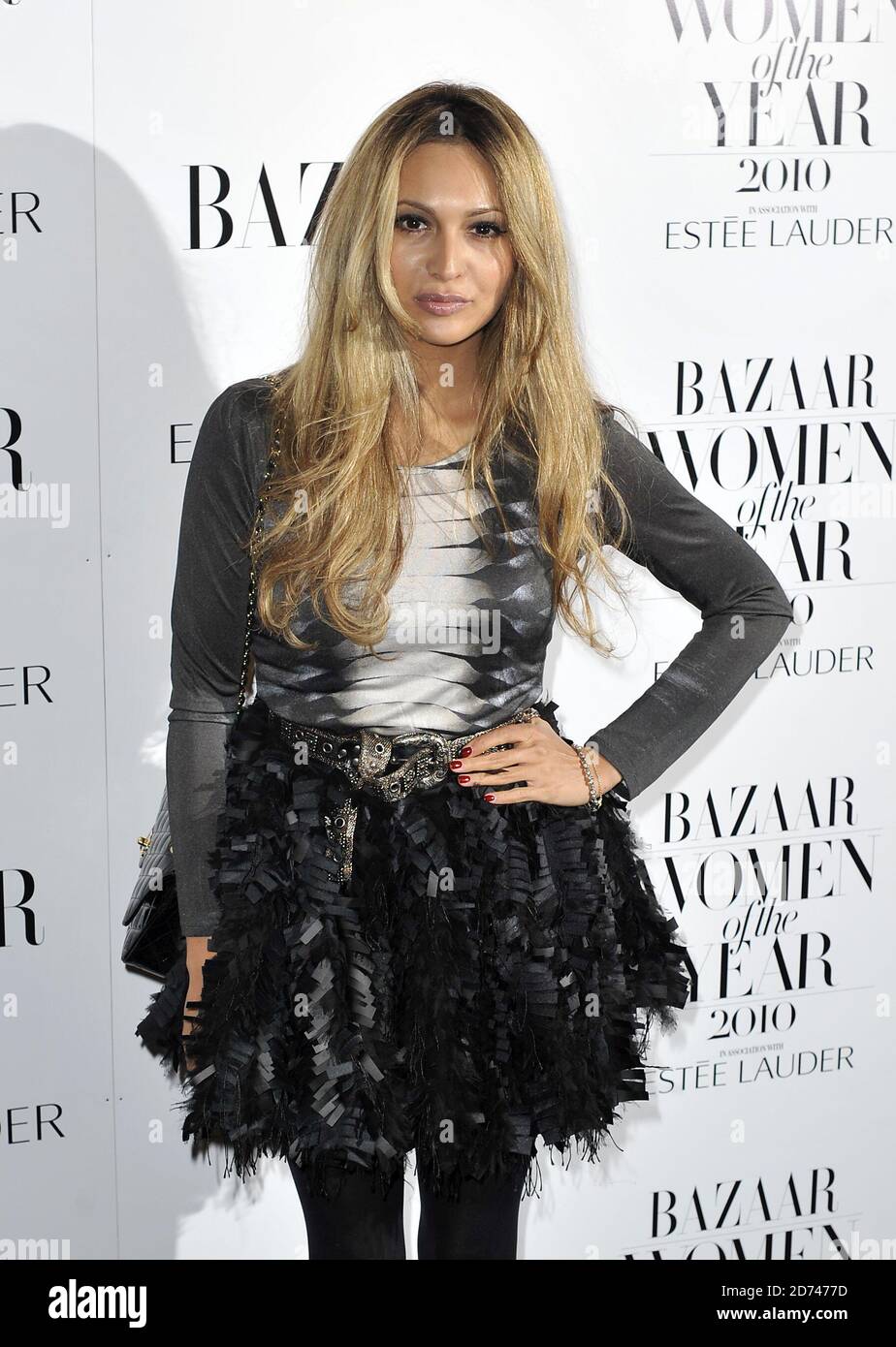Zara Martin arriving at the Harper's Bazaar Women of the Year Awards ...
