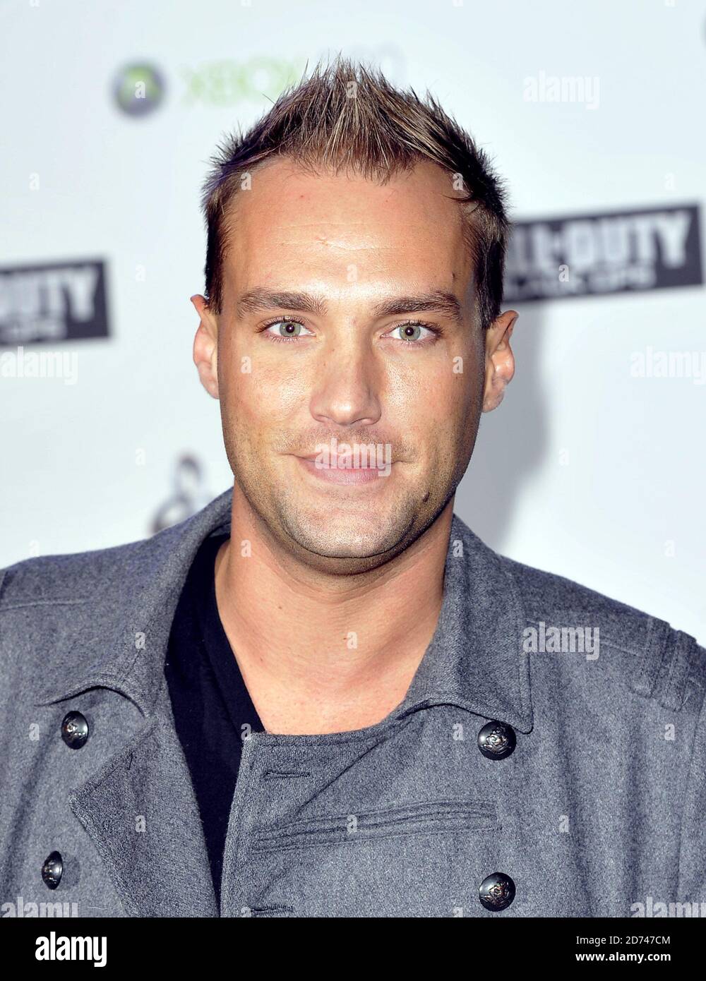 Callum Best arrives at the Call of Duty: Black Ops Launch party, at ...