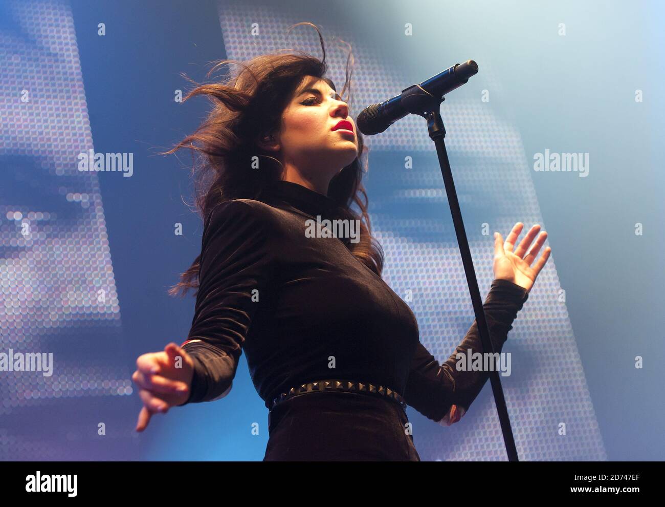 Marina Lambrini Diamandis aka Marina and the Diamonds performs live at ...