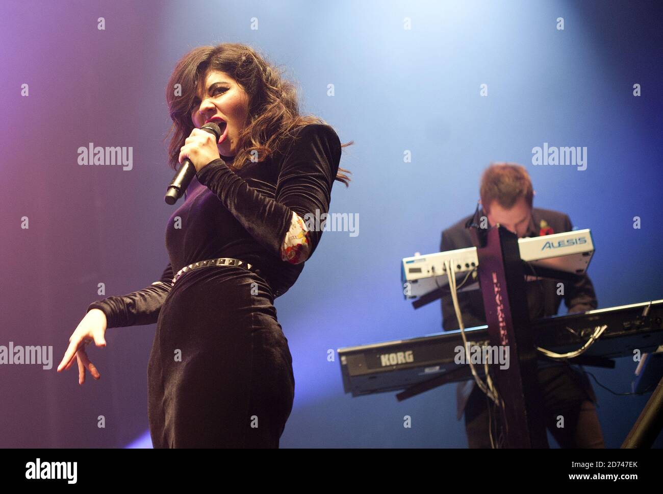 Marina Lambrini Diamandis aka Marina and the Diamonds performs live at ...