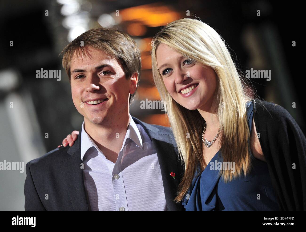 Joe Thomas an Emily Head arrive at the Galaxy National Book Awards, at ...