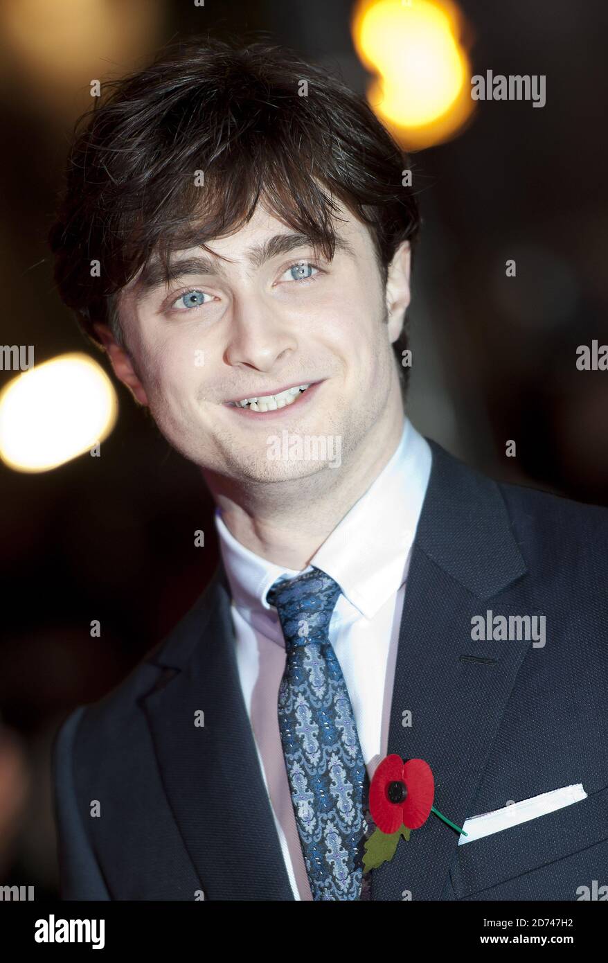 Daniel Radcliffe arrives at the world premiere of Harry Potter and the ...