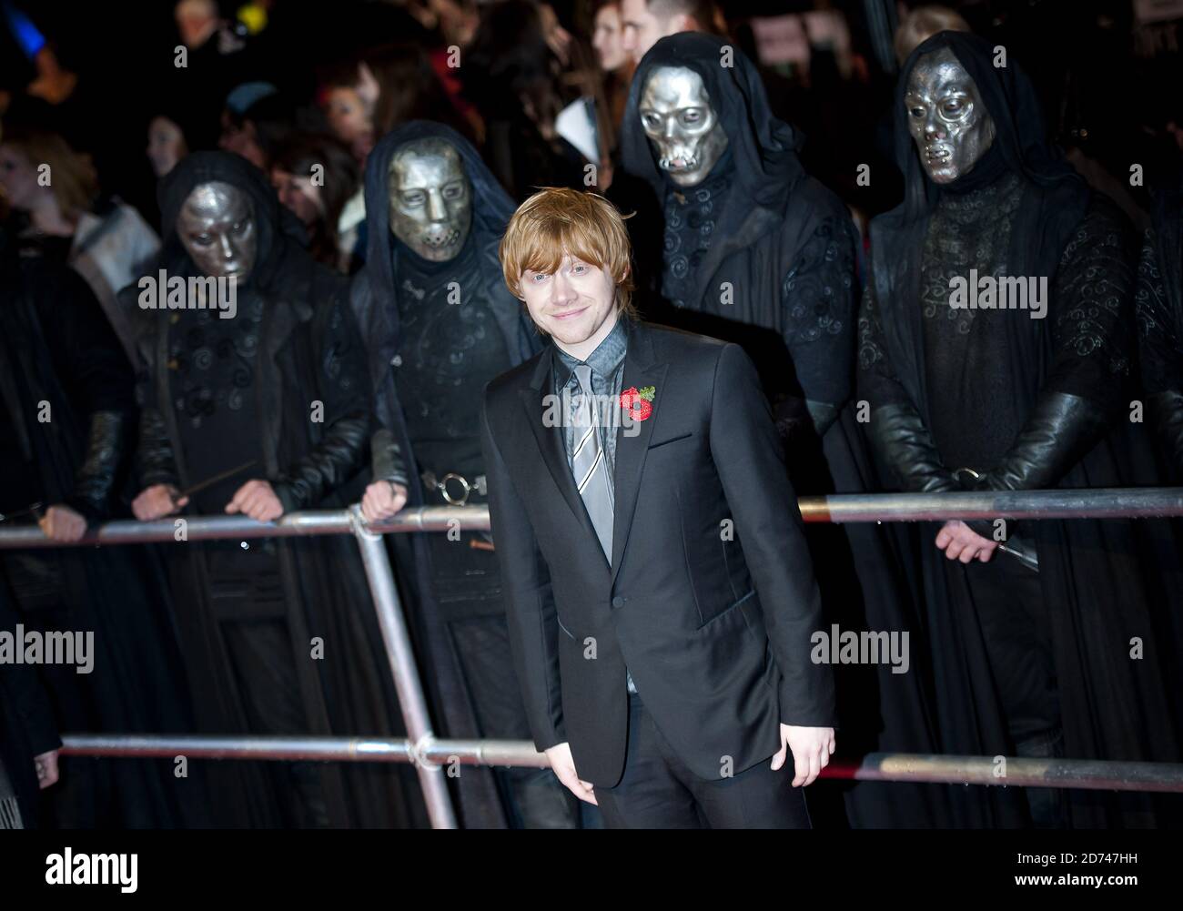 Rupert Grint arrives at the world premiere of Harry Potter and the ...