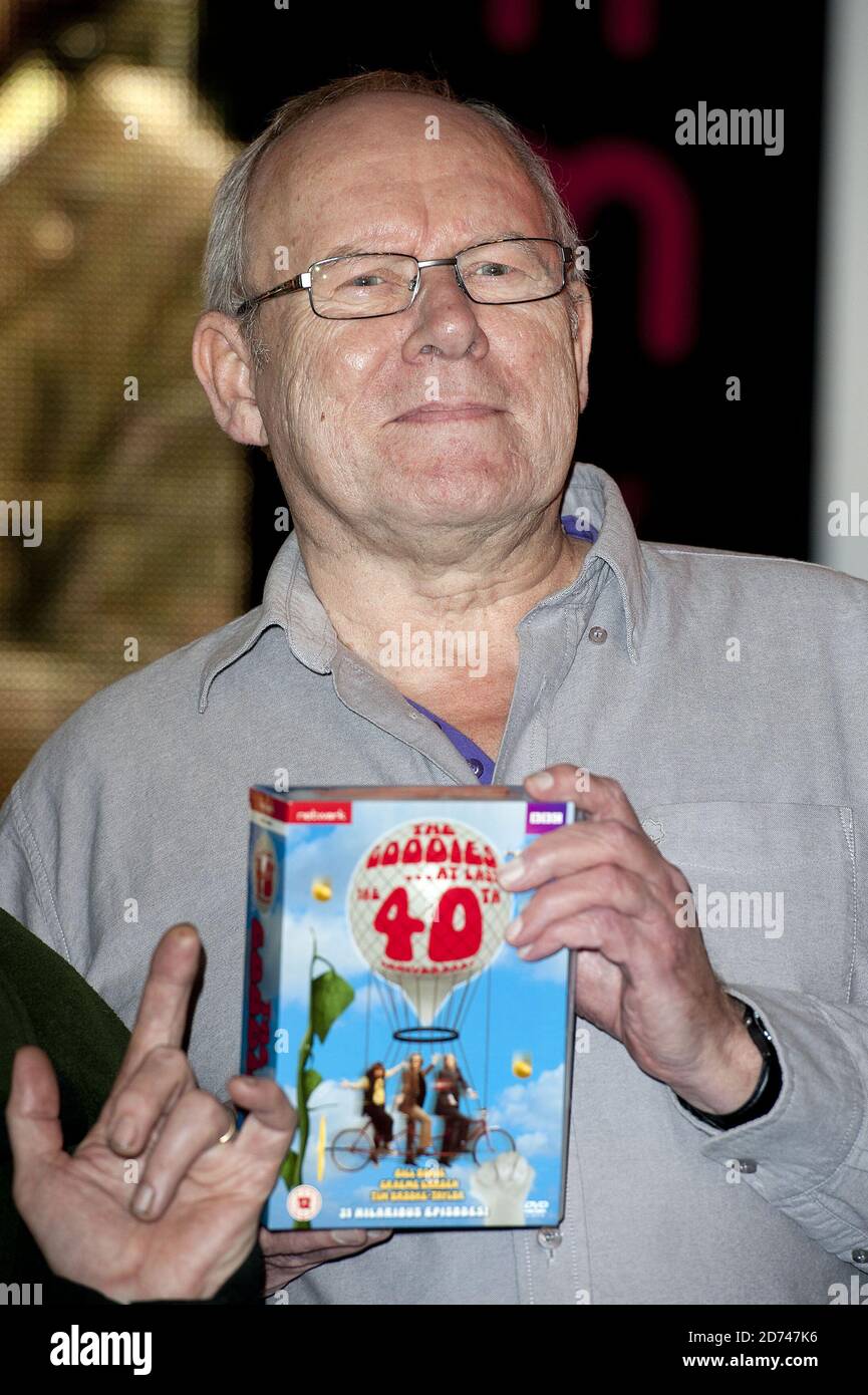 Graeme Garden of the Goodies pictured during a signing of their 40th ...