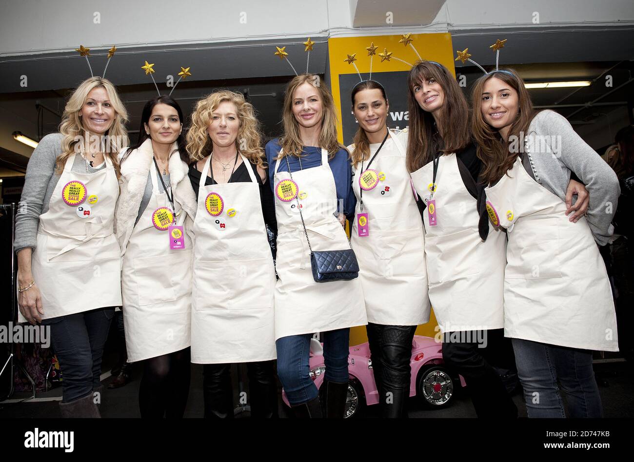 (l-r) Melissa Obadash, Yasmin Mills, Kelly Hoppen, Trinny Woodall ...