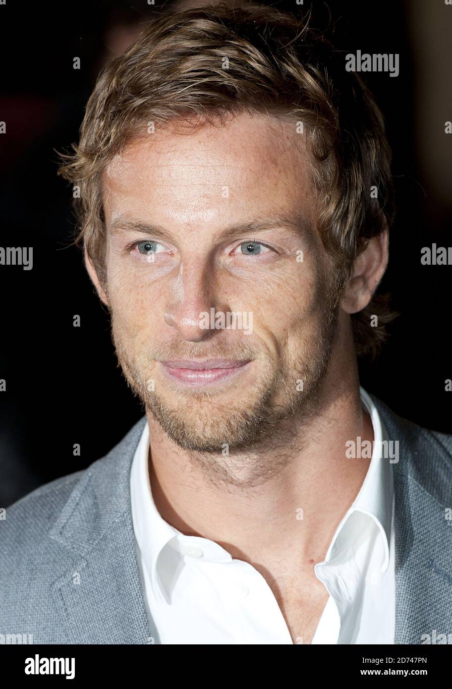 Jenson Button arrives at the Prince's Trust Rock Gala, at the Royal ...