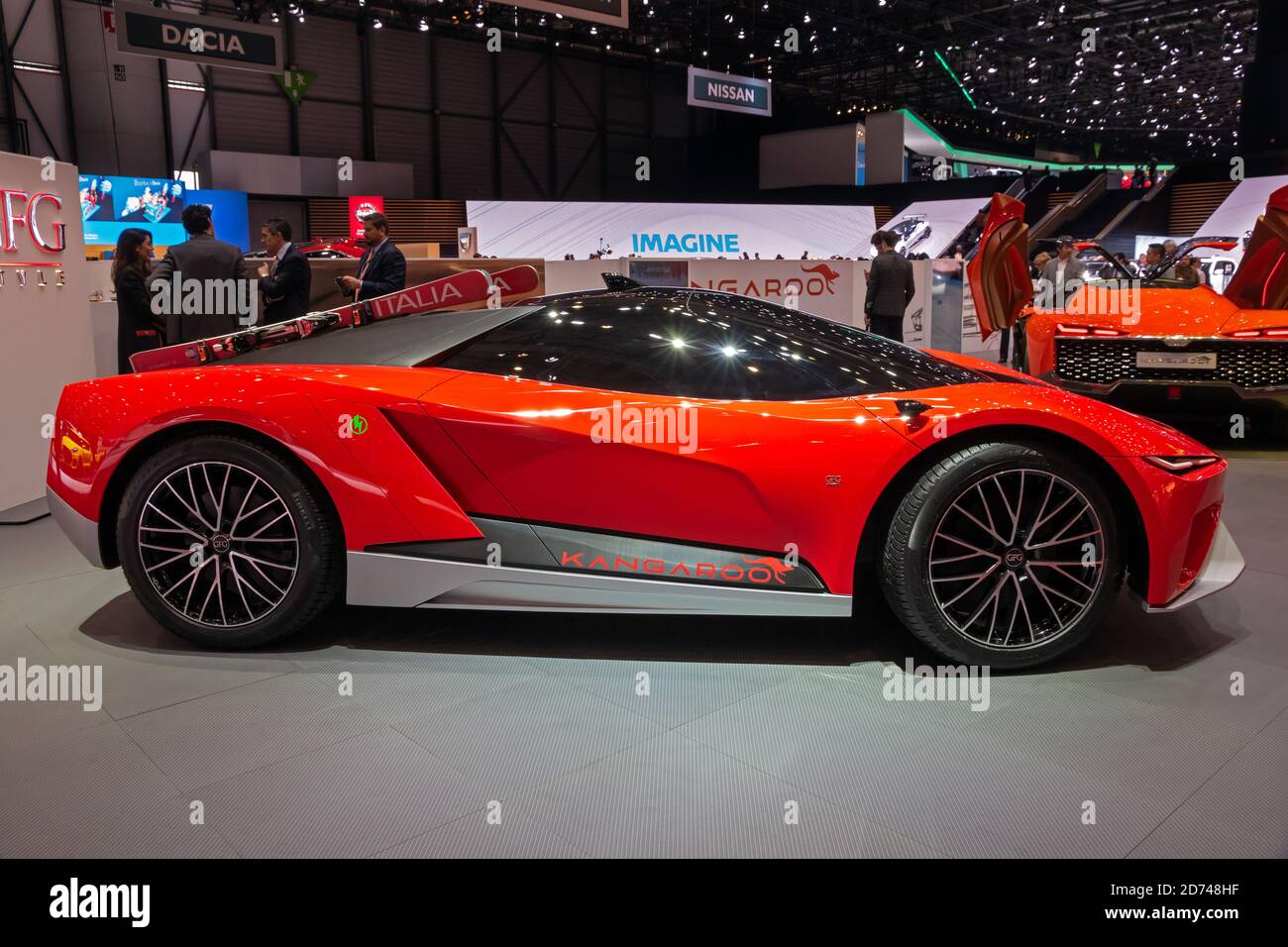 Electric GFG Style Kangaroo supercar revealed at the 89th Geneva ...