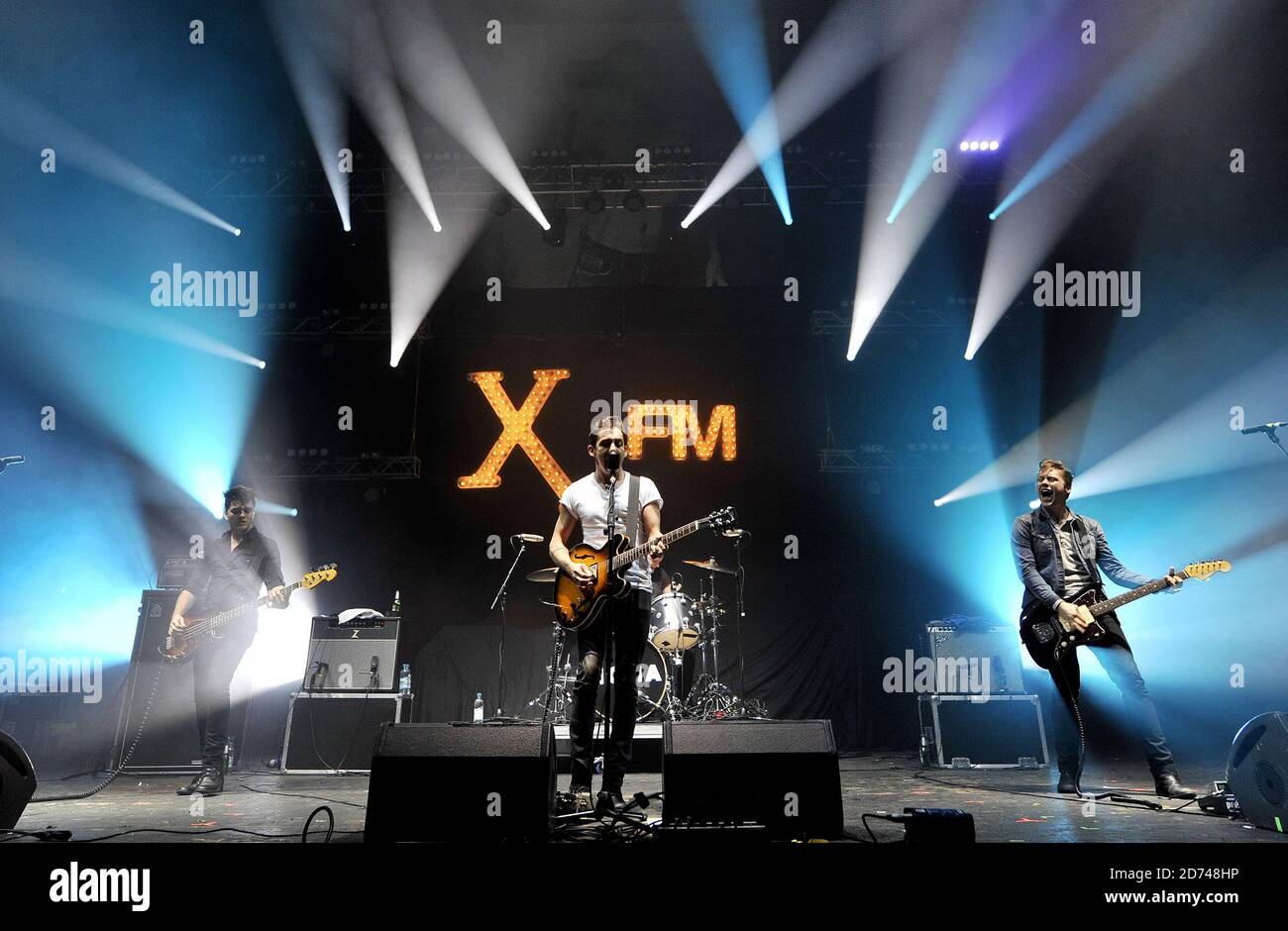 Mona perform live at the XFM Winter Wonderland concert, at the O2 ...