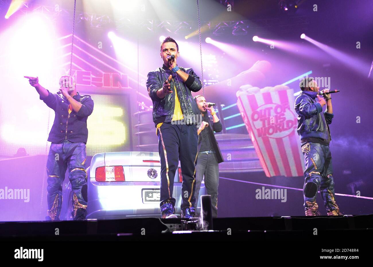 JLS perform live at Wembley Arena in north London Stock Photo - Alamy
