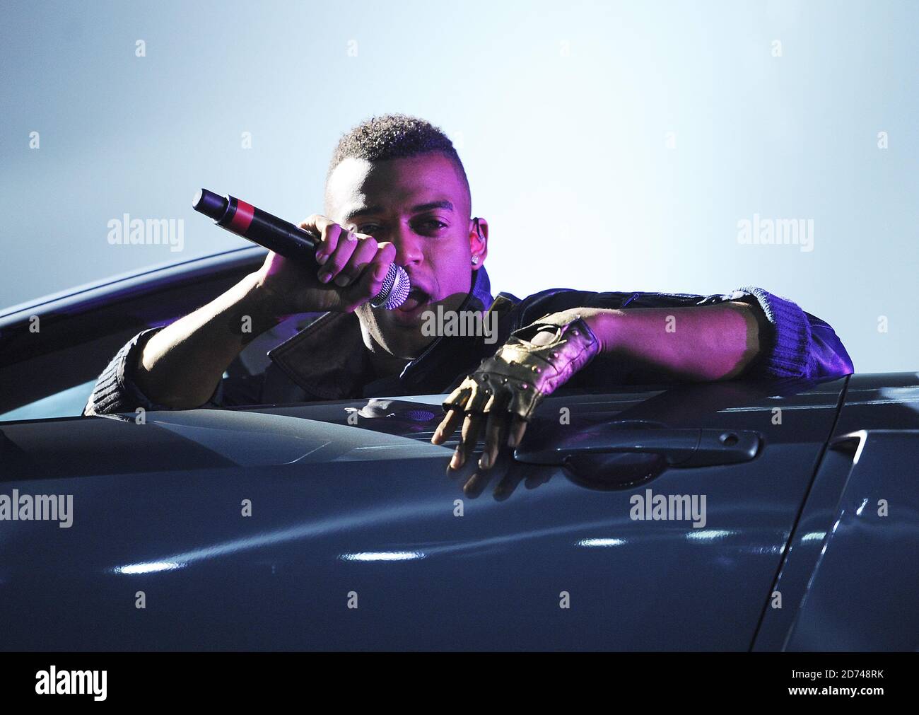 Oritse Williams of JLS performs live at Wembley Arena in north London ...