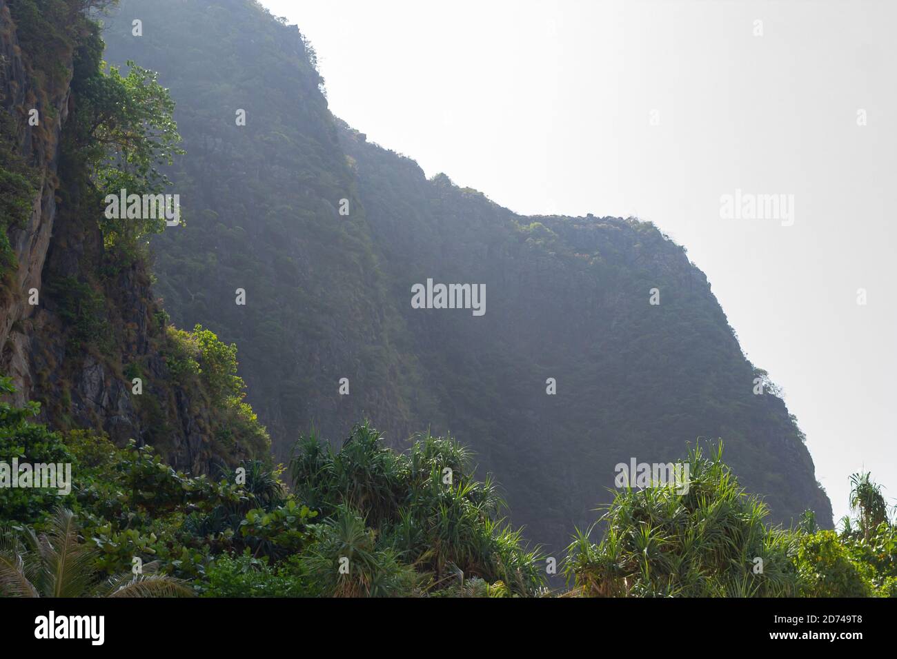 high mountains with green vegetation Stock Photo - Alamy