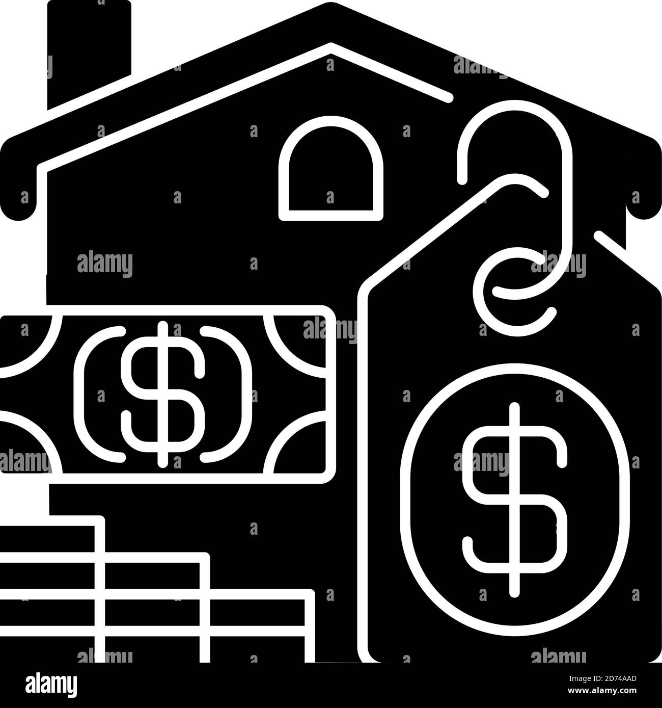 Price black glyph icon Stock Vector Image & Art - Alamy