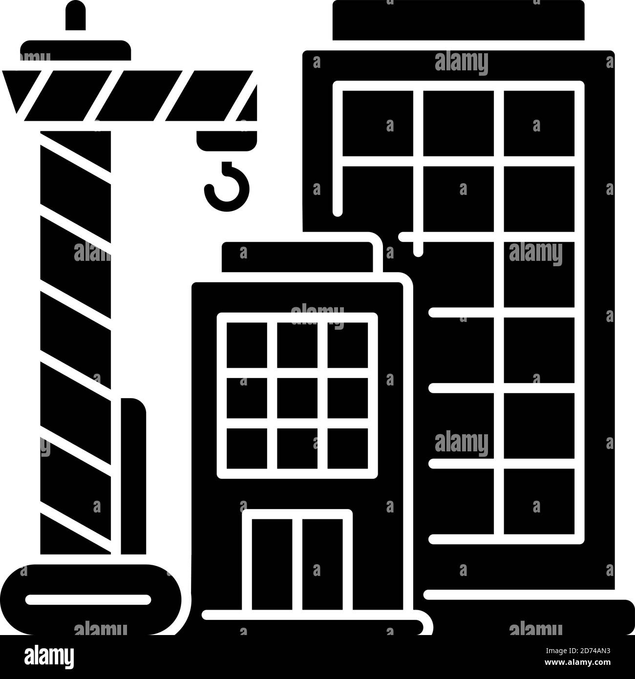 New home project Black and White Stock Photos & Images - Alamy