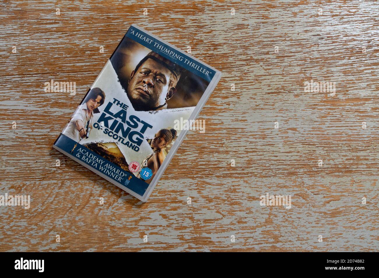 The DVD release of The Last King of Scotland starring Forest Whitaker ...