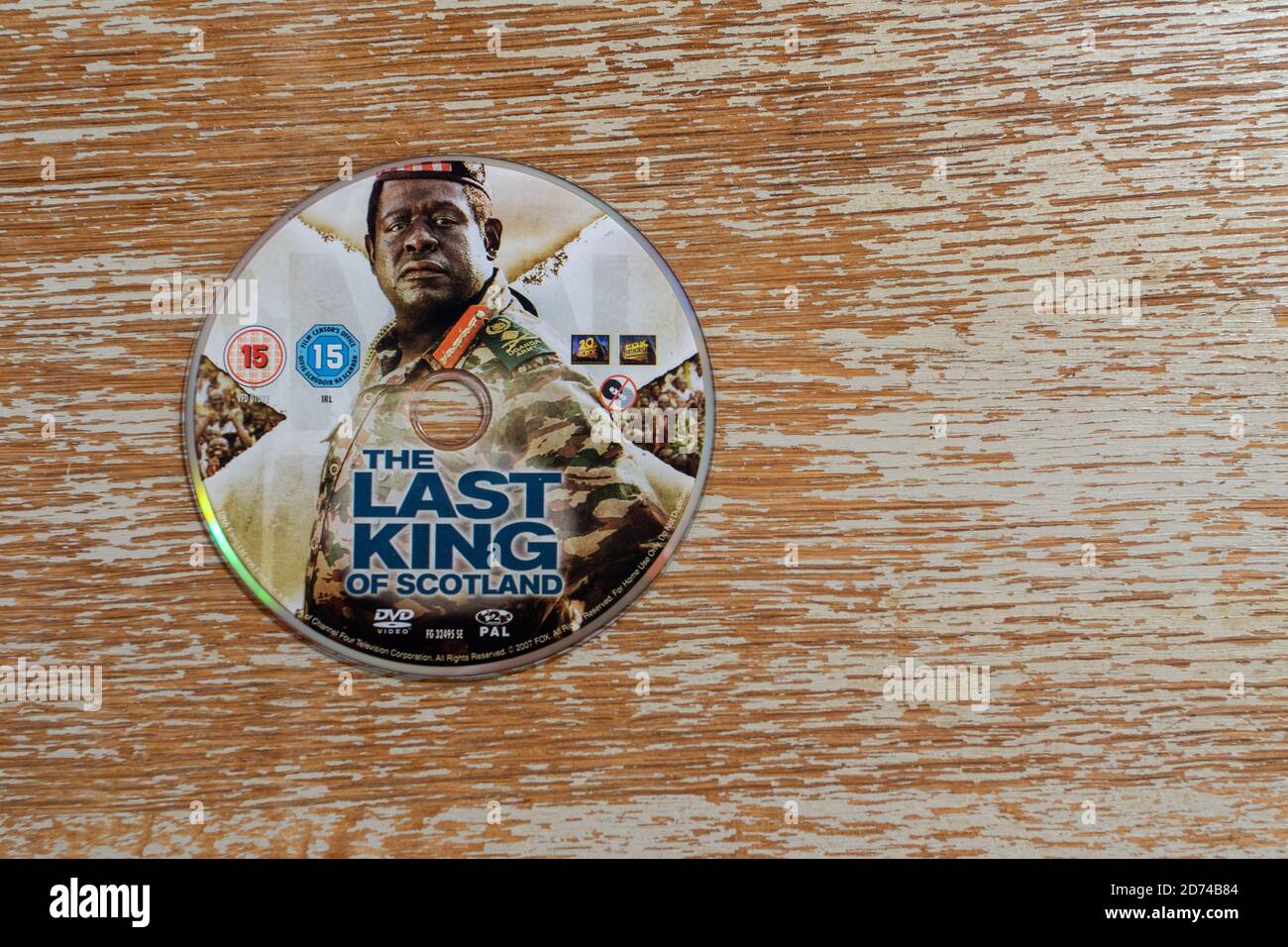 The DVD release of The Last King of Scotland starring Forest Whitaker ...