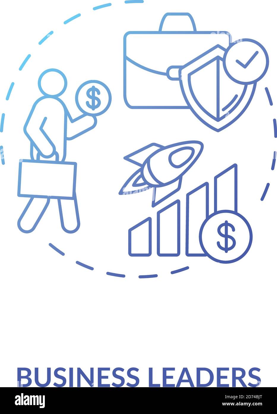 Business leaders concept icon Stock Vector Image & Art - Alamy