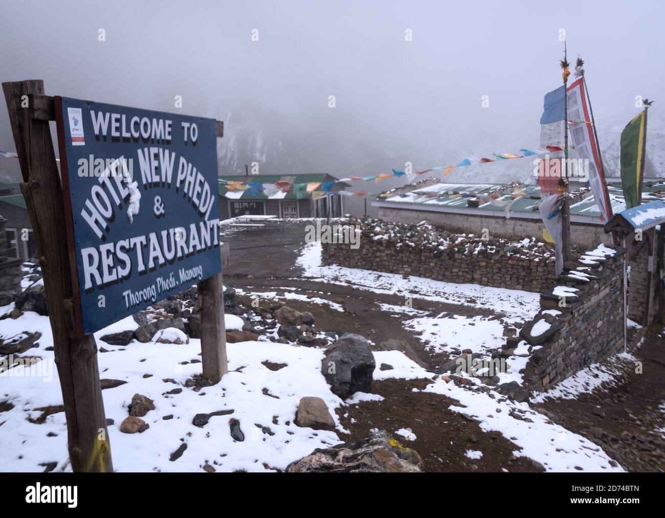 Thorung Phedi High Resolution Stock Photography and Images - Alamy