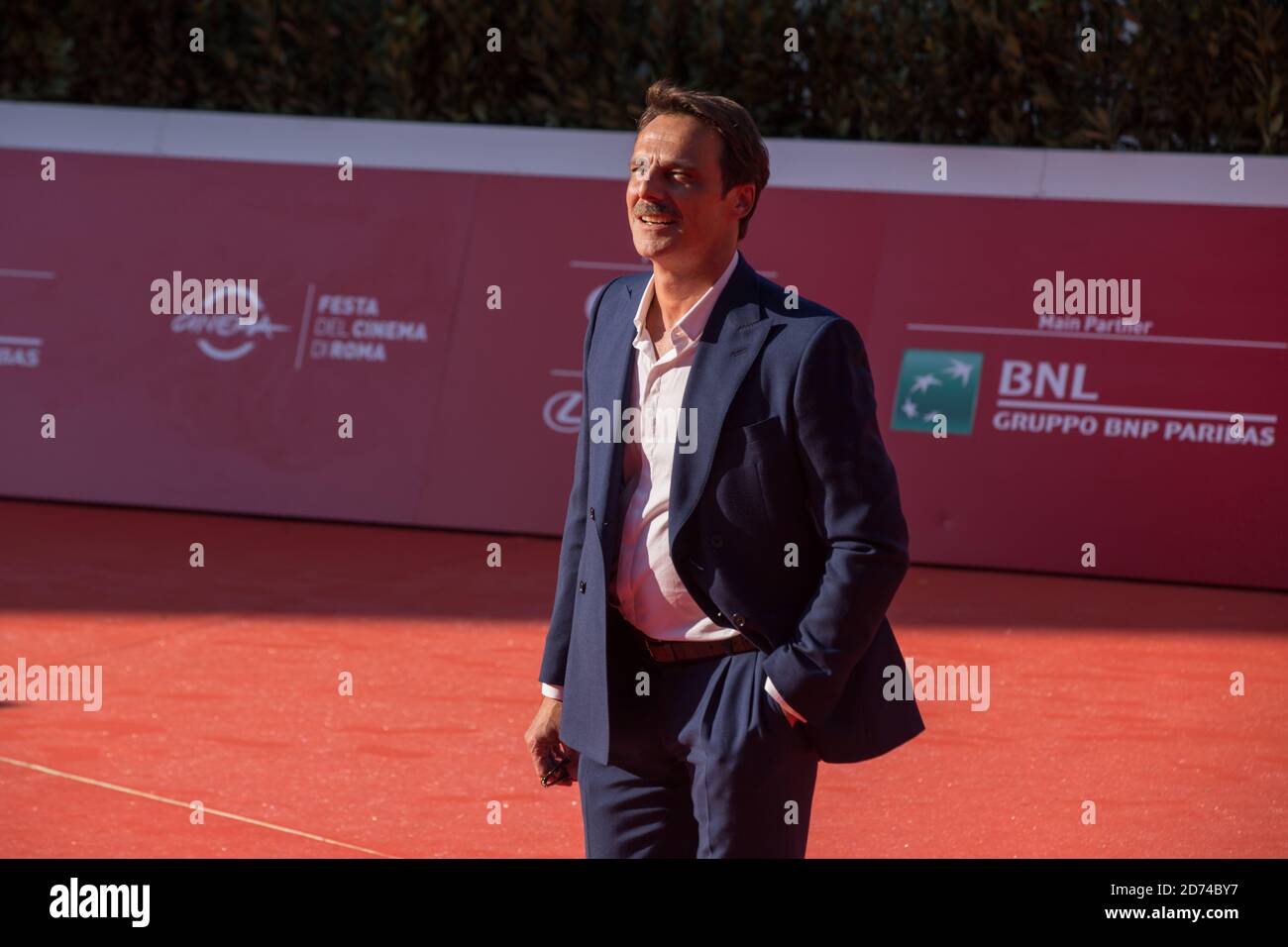 Rome, Italy. 19th Oct, 2020. Alessandro Preziosi on red carpet of the ...