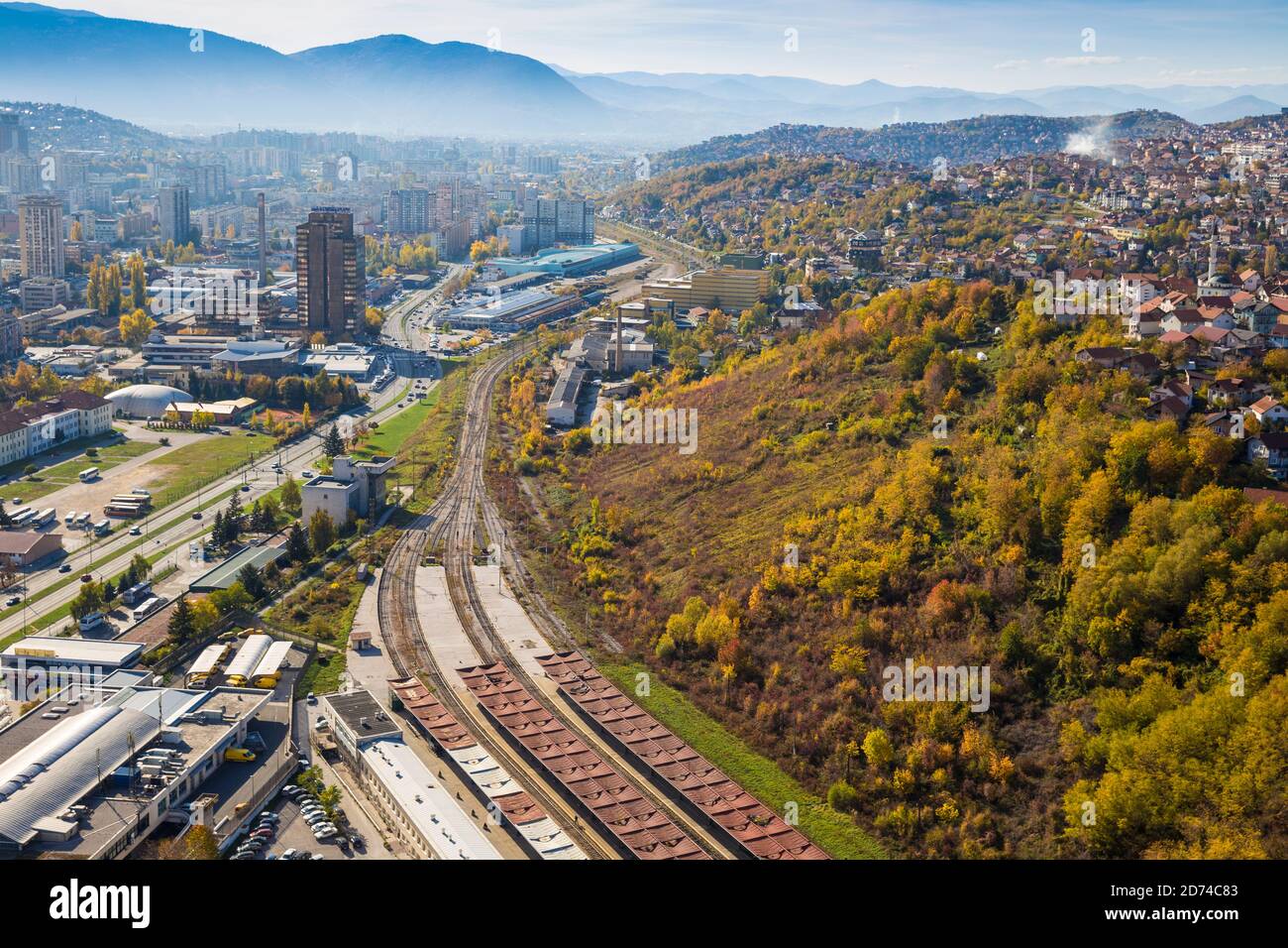 Bosnian railway hi-res stock photography and images - Alamy