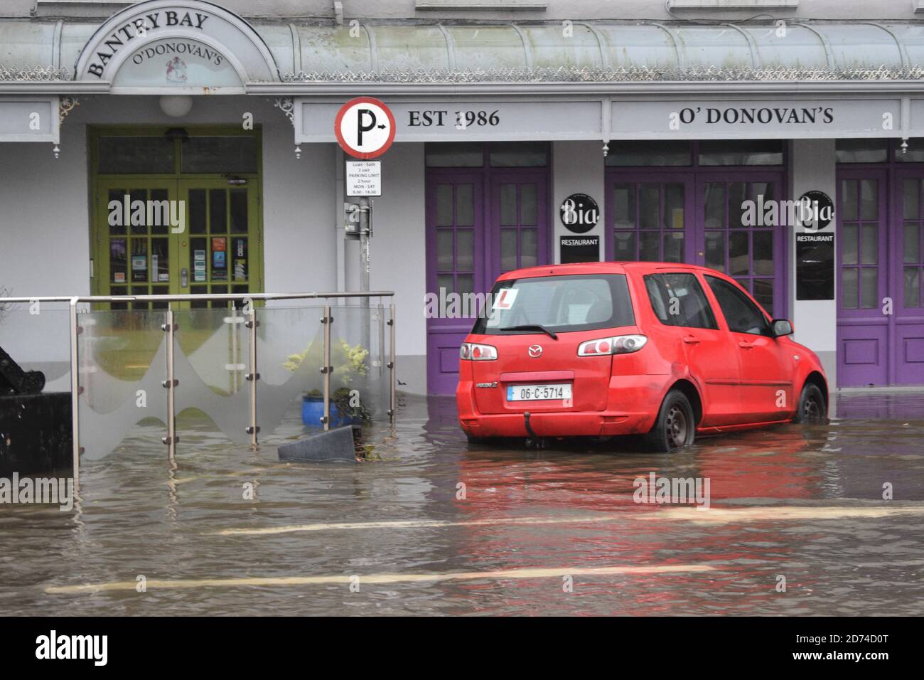 Wolfe Tone Square flooded as the country was warned of yellow warning ...