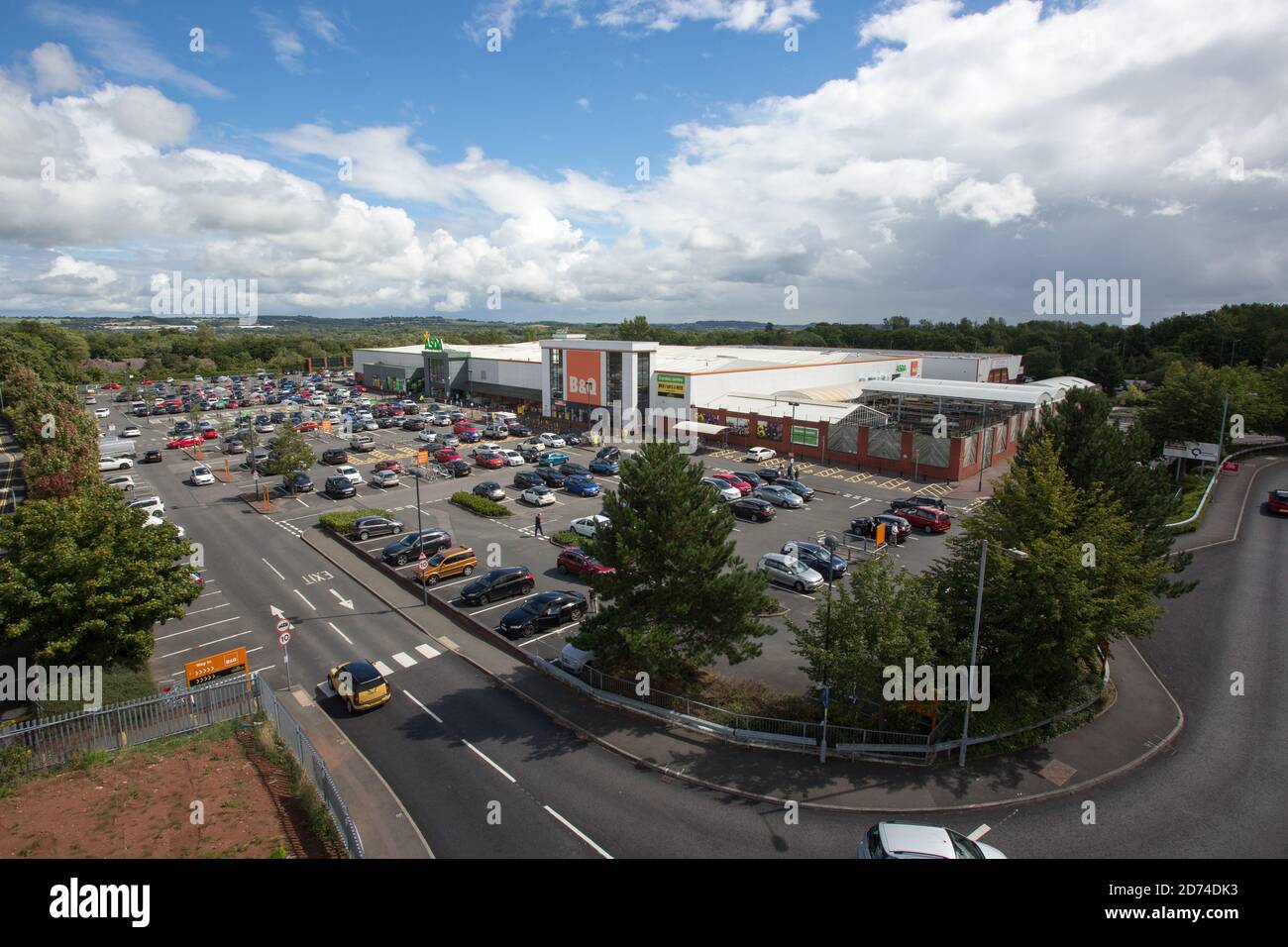 Mayfields Retail Park, Redditch Stock Photo - Alamy