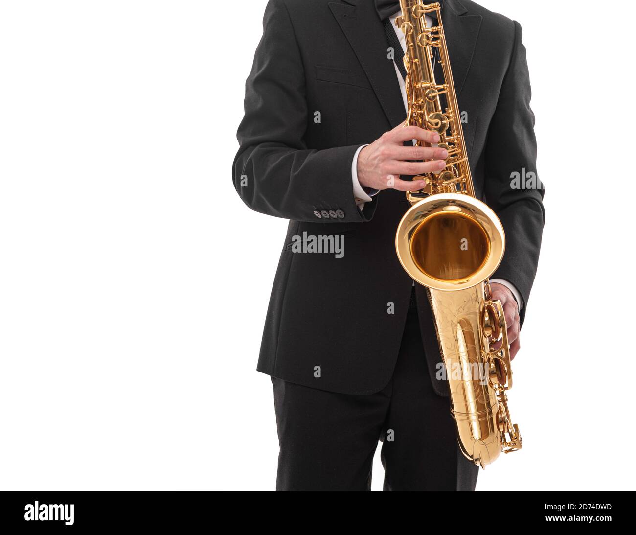 Saxophone hands hi-res stock photography and images - Alamy