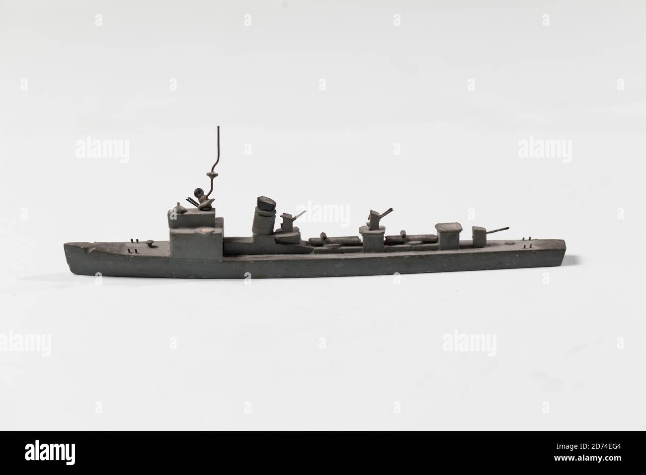 Antique toy warship made of wood Stock Photo - Alamy