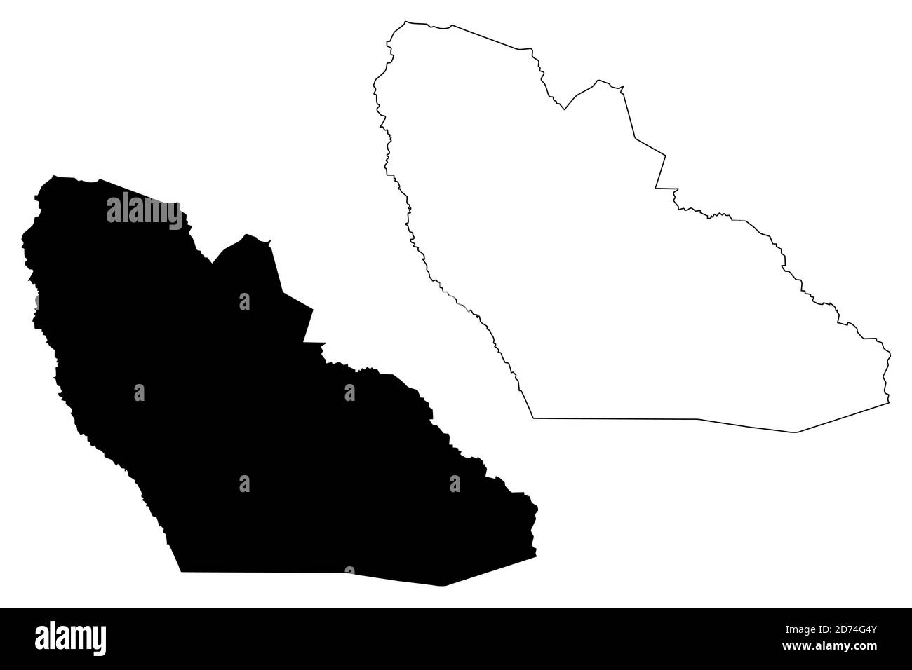 Jonglei state (States of South Sudan, Greater Upper Nile Region) map ...