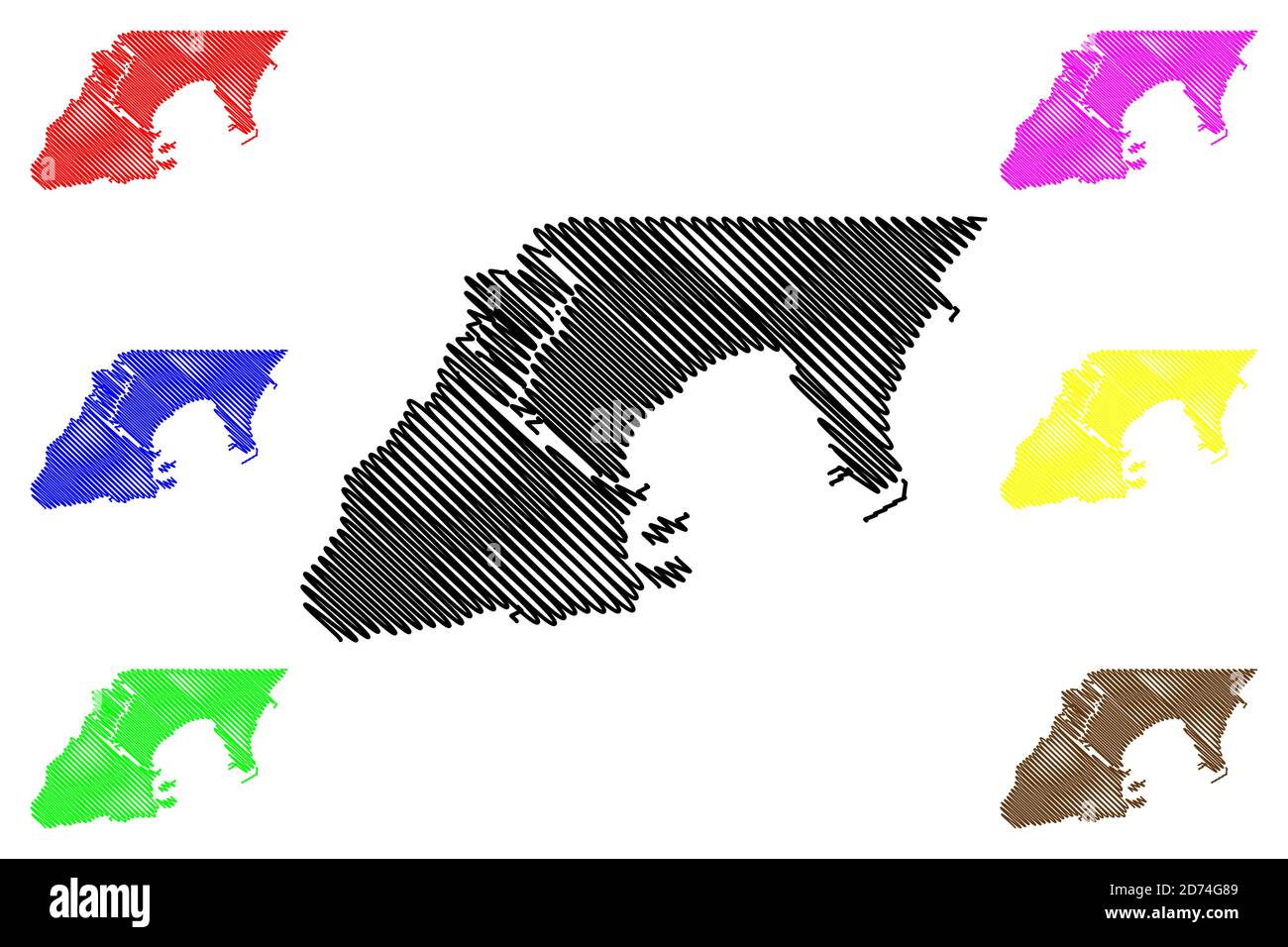 Vitoria City and Municipality (Federative Republic of Brazil, Espirito ...