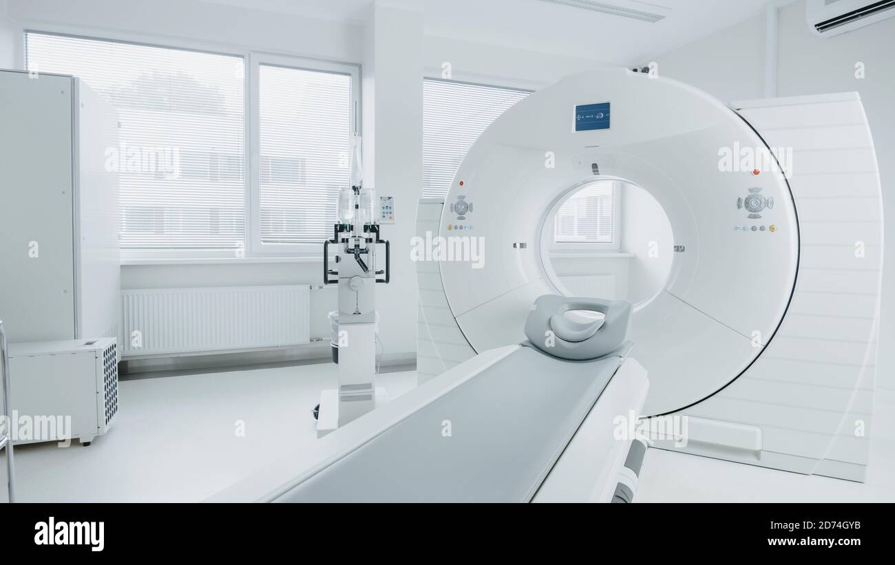Medical CT or MRI or PET Scan Standing in the Modern Hospital ...