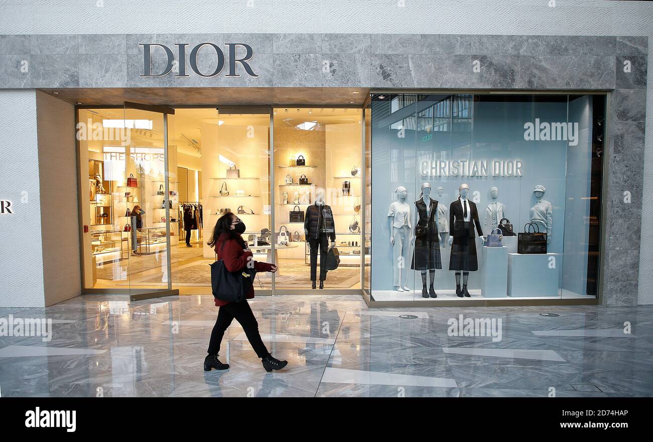 Dior logo and store seen in Hudson Yards Stock Photo - Alamy