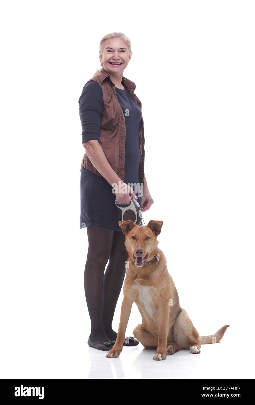 Animal handler and dog care home hi-res stock photography and images ...