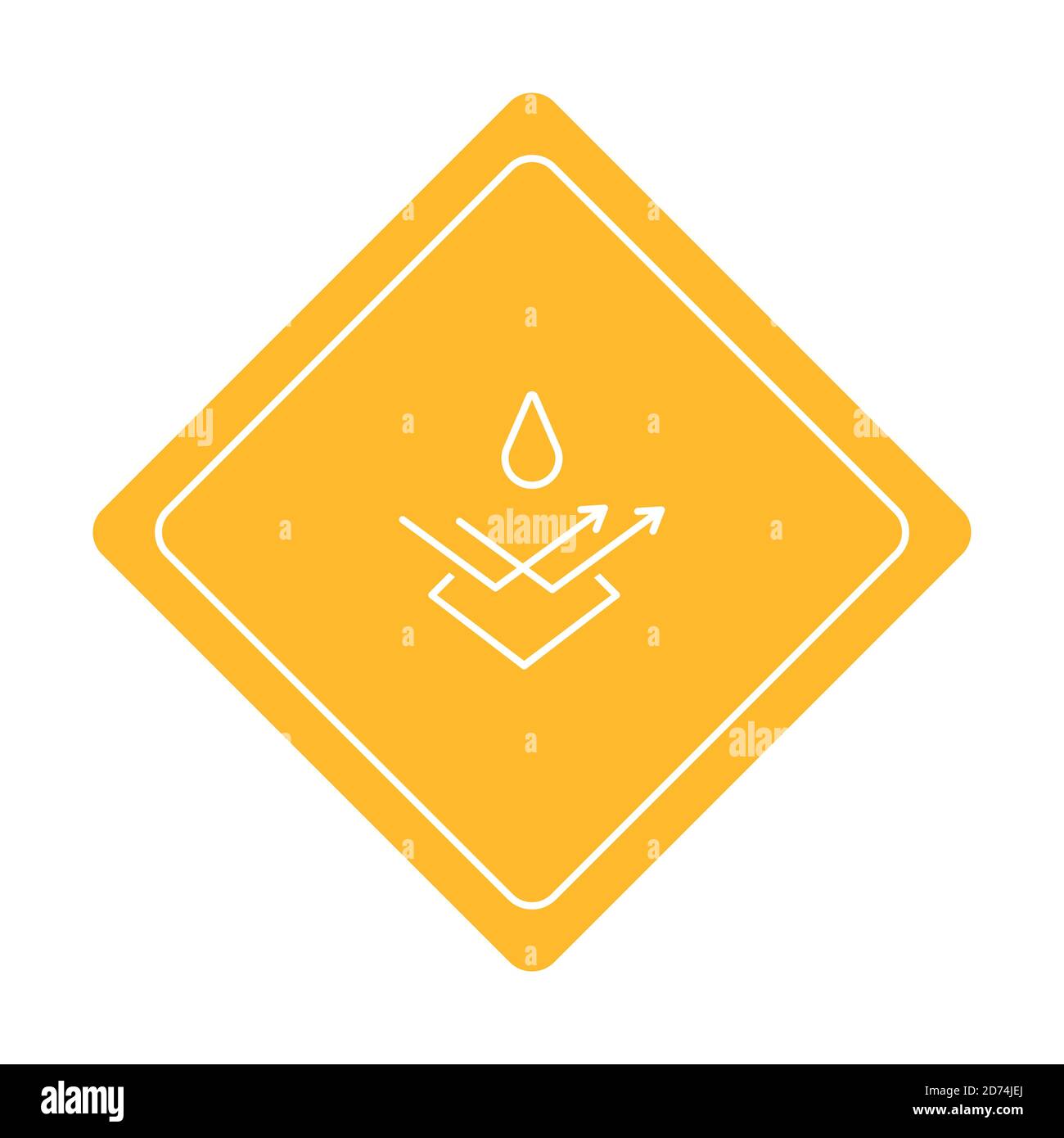 Waterproof concept logo Stock Vector Images - Alamy