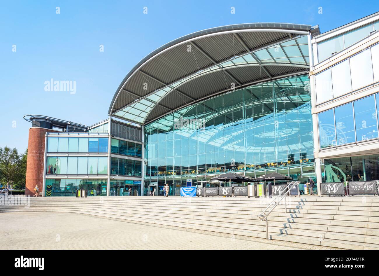 Norwich city centre The Forum Norwich a public Atrium exhibition hall ...