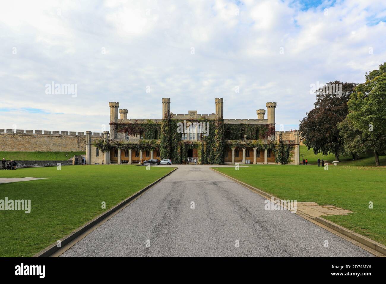The courthouse at Lincoln Castle, currently home to Lincoln Crown Court ...