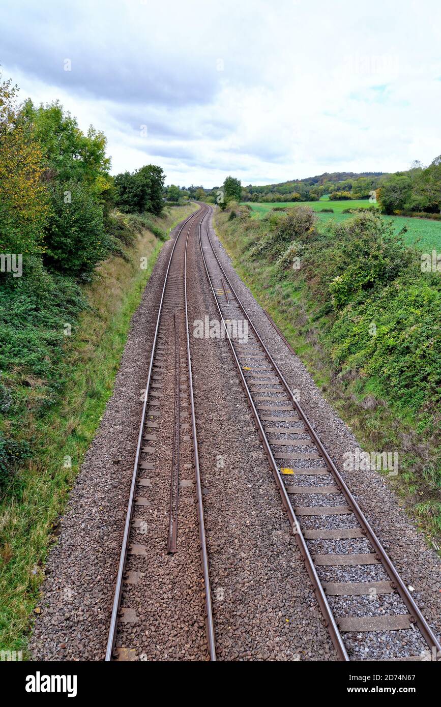 Rail track and north and uk hi-res stock photography and images - Alamy