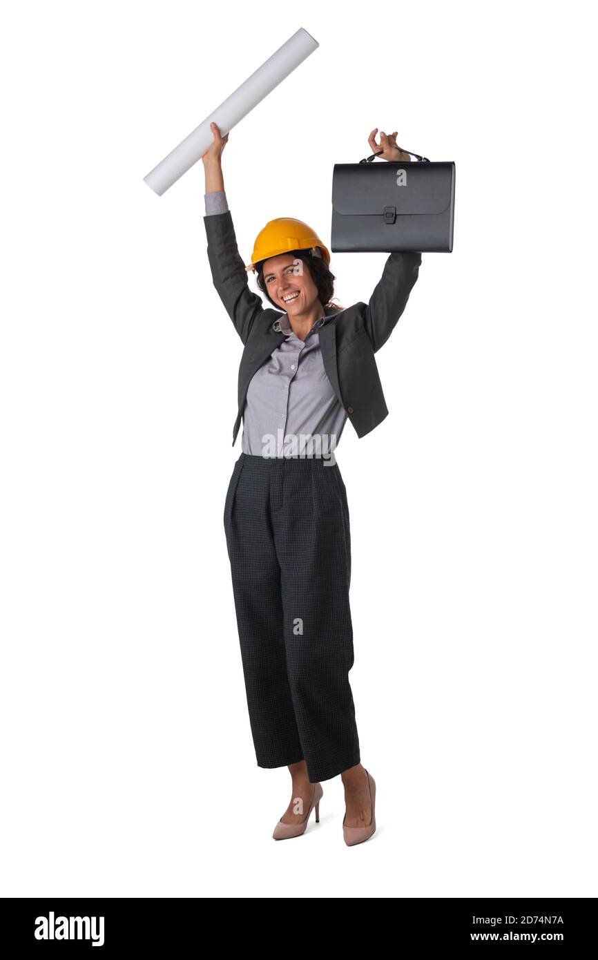Female architect in suit hi-res stock photography and images - Alamy