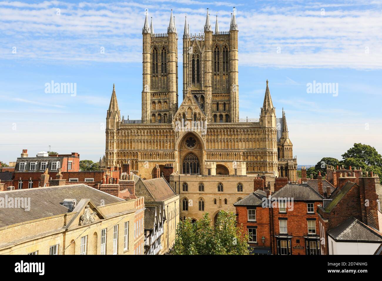Lincoln exchequer gate hi-res stock photography and images - Alamy