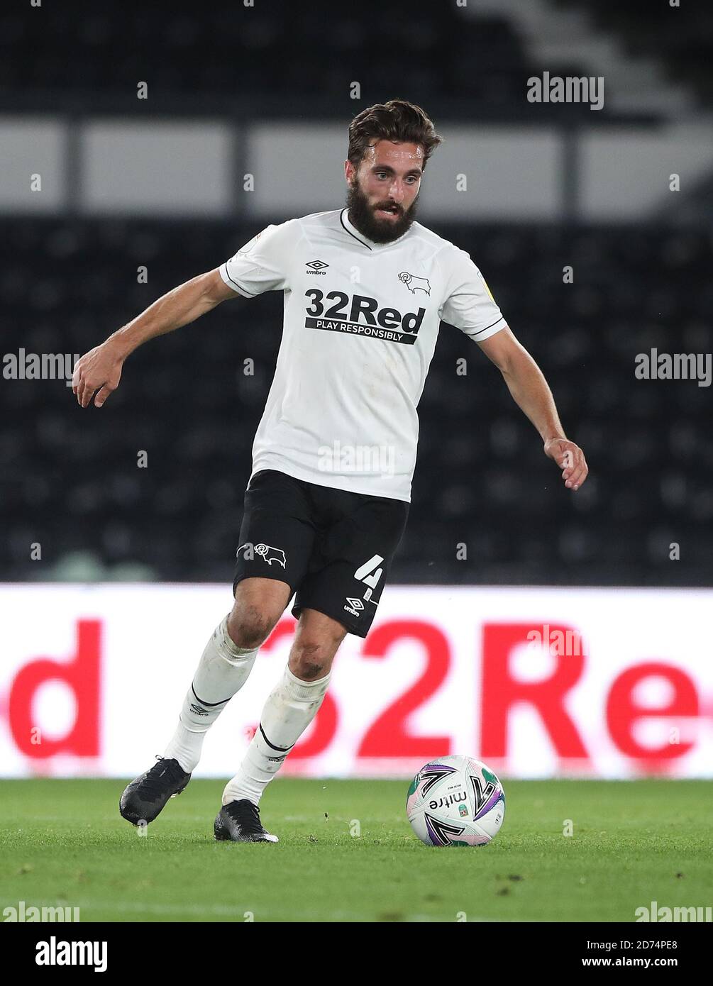 Derby County's Graeme Shinnie during the Carabao Cup match at Pride ...