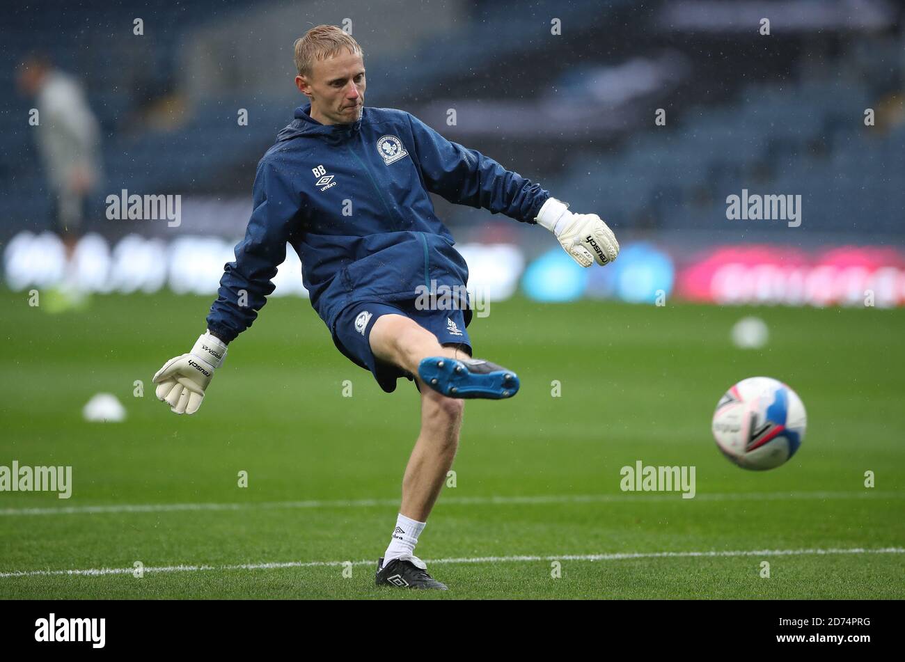 Blackburn Rovers goalkeeper coach Ben Benson during the Sky Bet ...