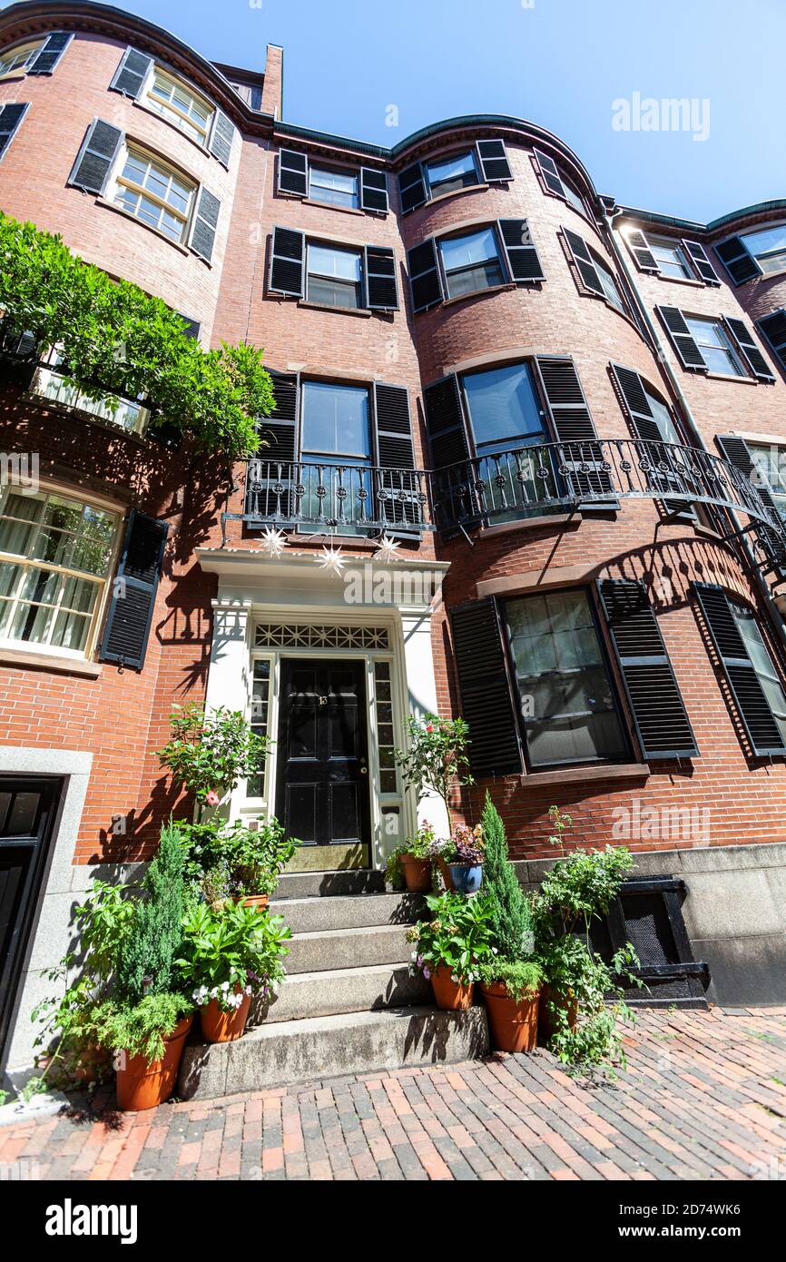 Boston neighbourhood hi-res stock photography and images - Alamy