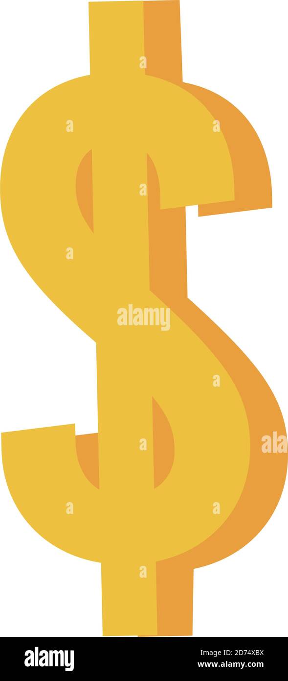 dollar money symbol isolated icon vector illustration design Stock ...