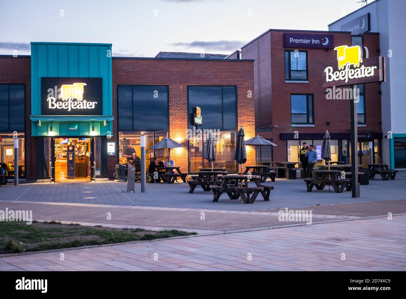 Whitley bay beefeater hi-res stock photography and images - Alamy