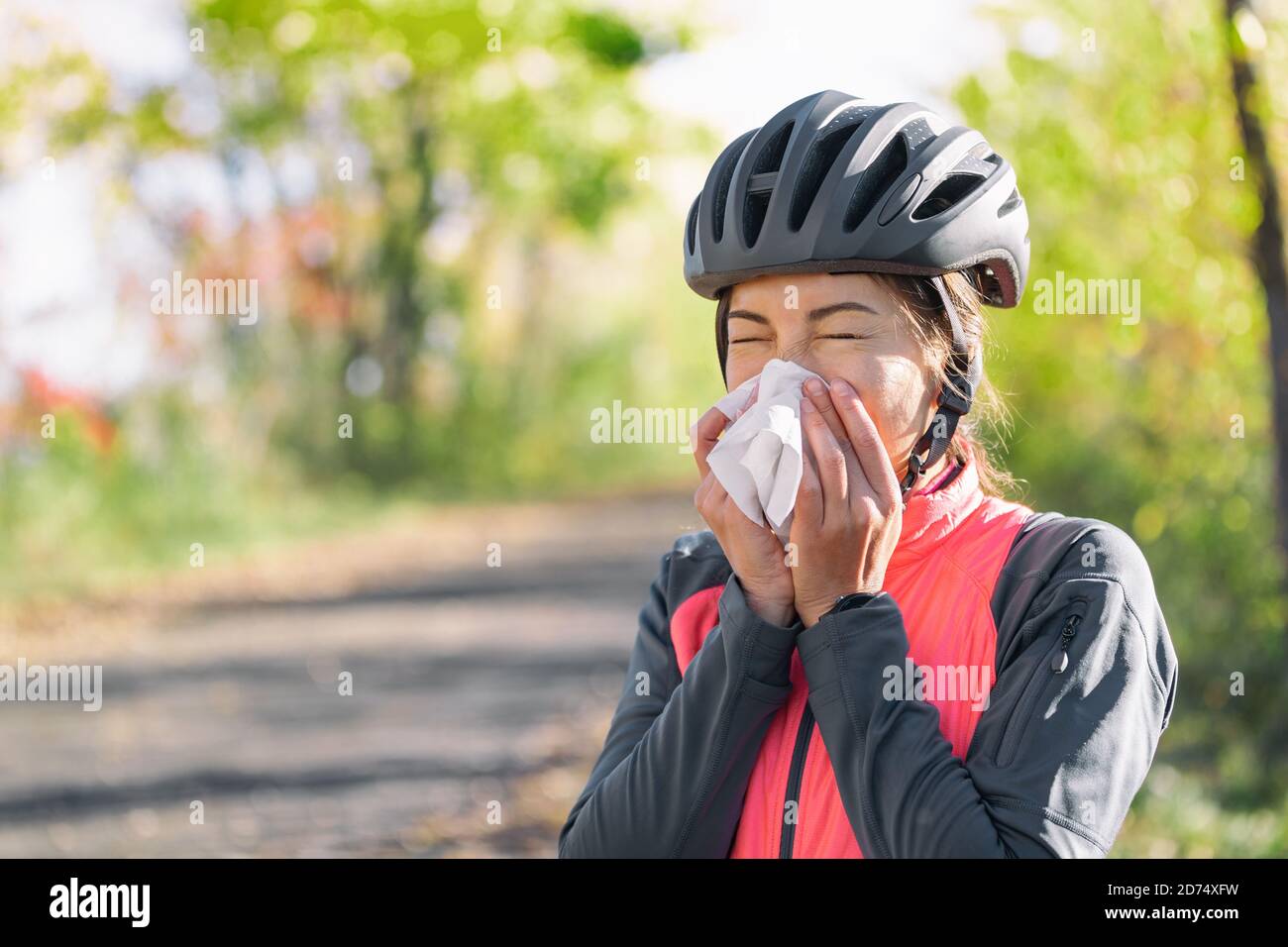 Covering nose hi-res stock photography and images - Alamy