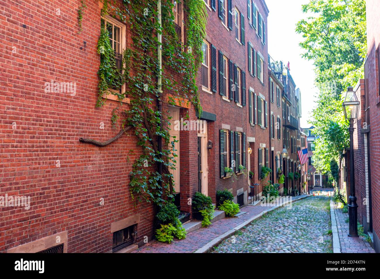 Cobblestone street boston hi-res stock photography and images - Alamy