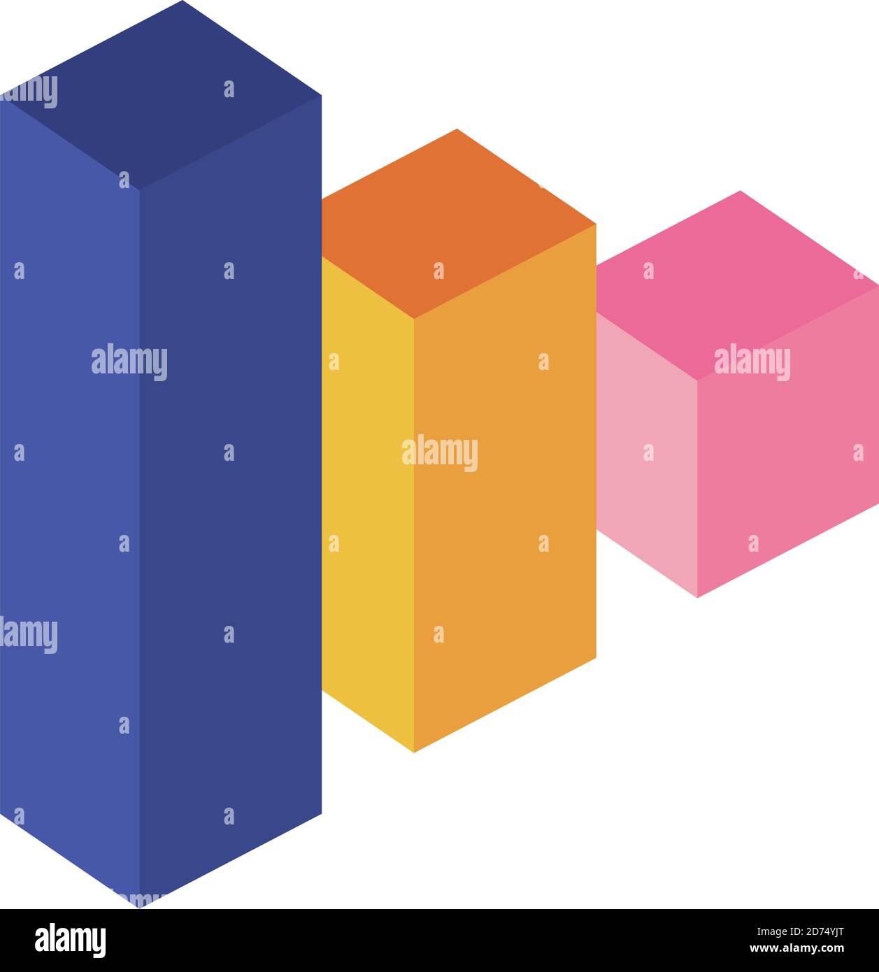 statistics bars infographic isolated icon vector illustration design ...